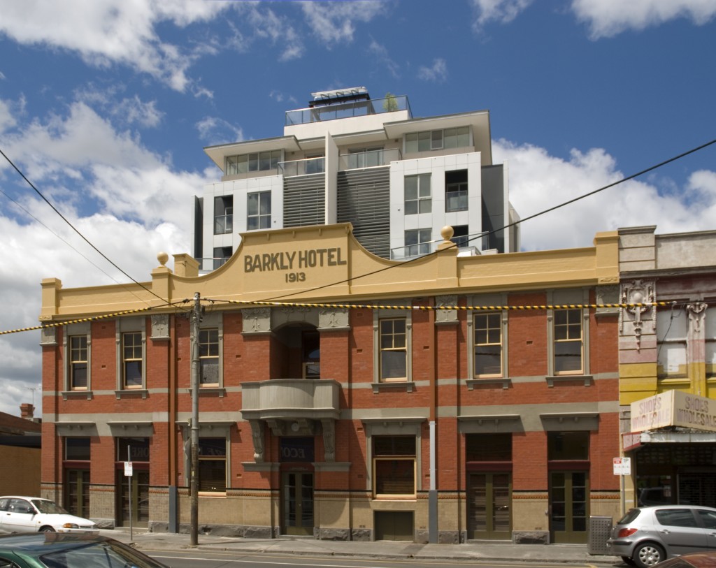 Barkly Hotel Apartments - Stoll Architecture